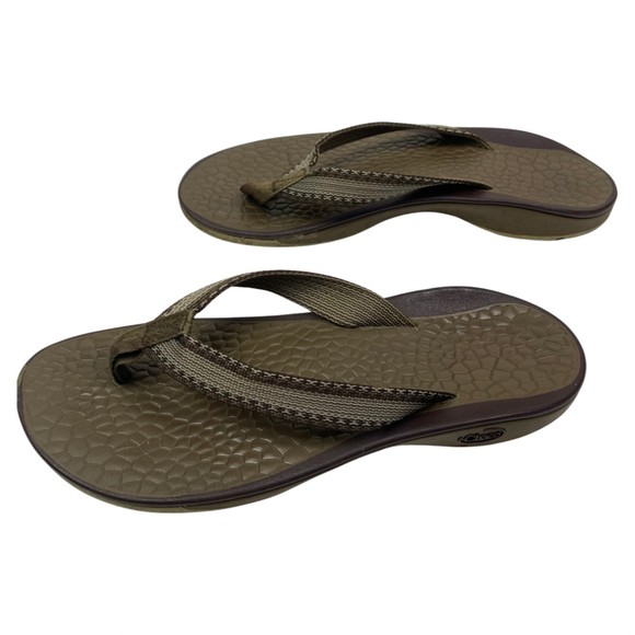 Chaco | Shoes | Chaco Flip Flop Slip On Outdoor Thong Sandals Comfort ...